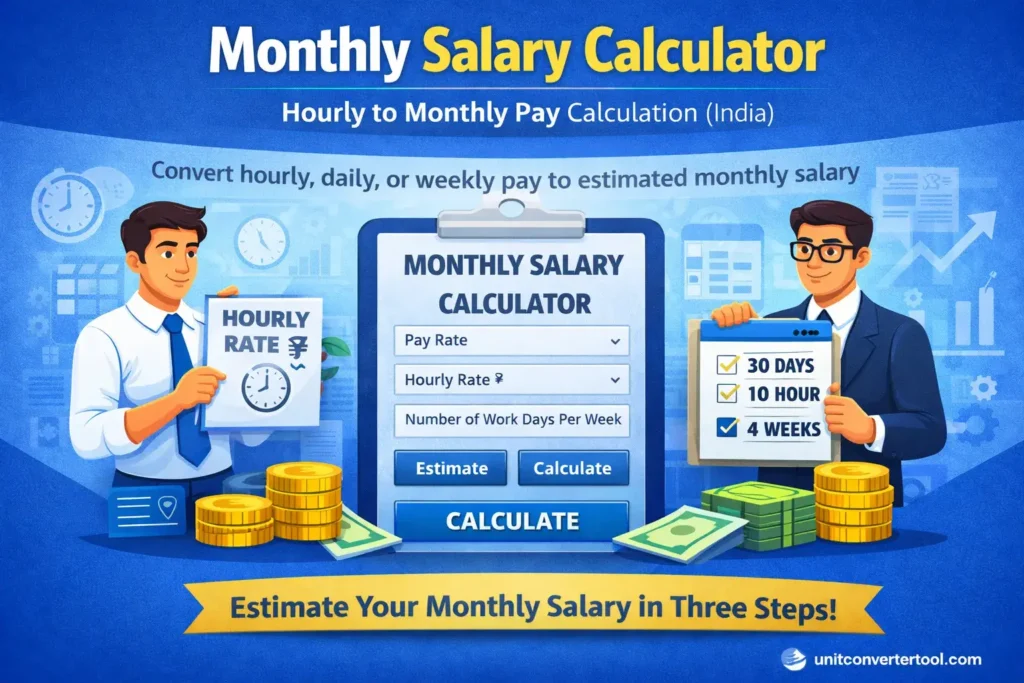 Monthly Salary Calculator - Convert Annual Salary to Monthly Pay